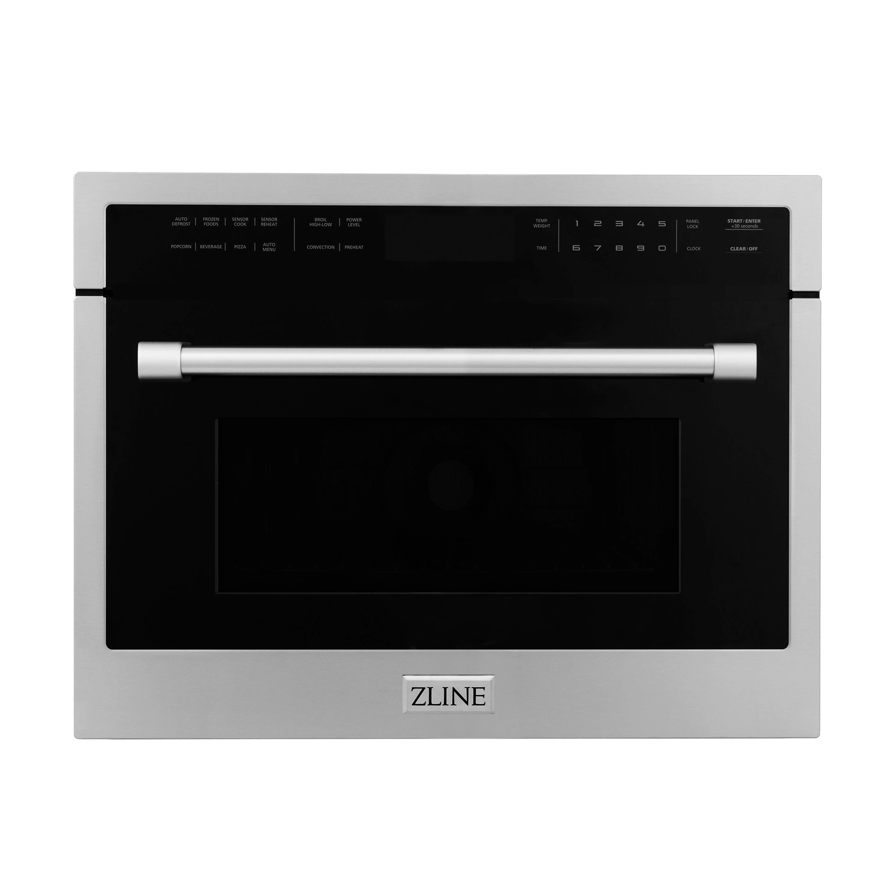 ZLINE 24" Stainless Steel Built-in Convection Microwave Oven With Spee ...